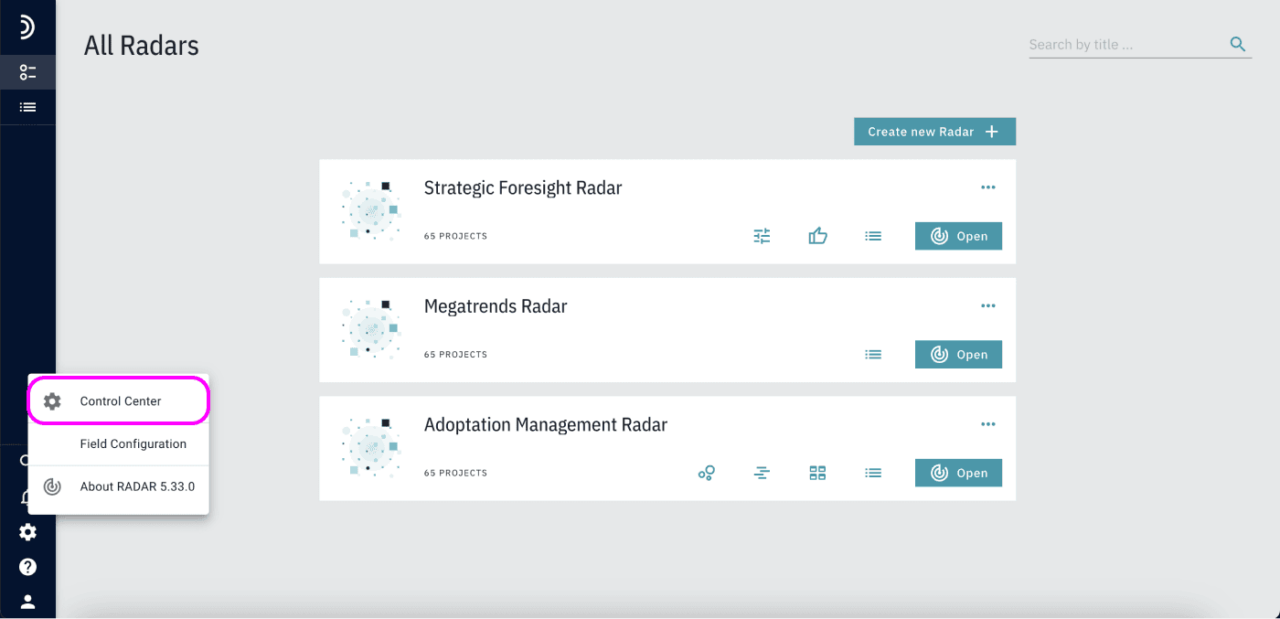 How to share the common registration link? - Projects Radar
